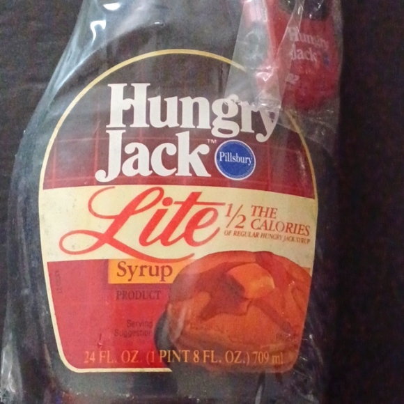 Hungry Jack | Other | Rare Hungry Jack Lite Syrup With A 92 Todd Bodine ...